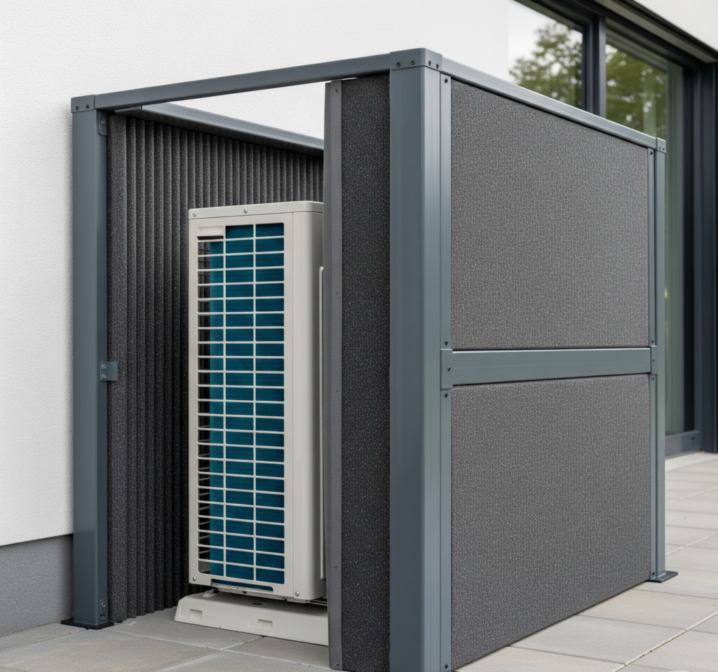 Écran anti-bruit ou caisson d'insonorisation pour pompe à chaleur - Que ...